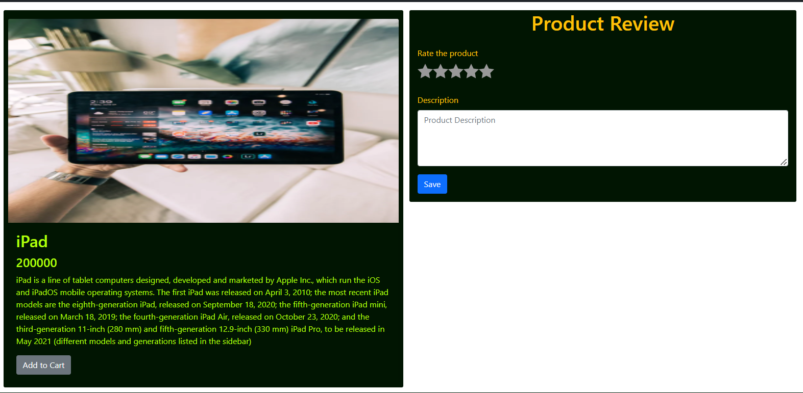GitHub - prathamsm7/my-shopping-cart: E-Commerce Website with payment ...