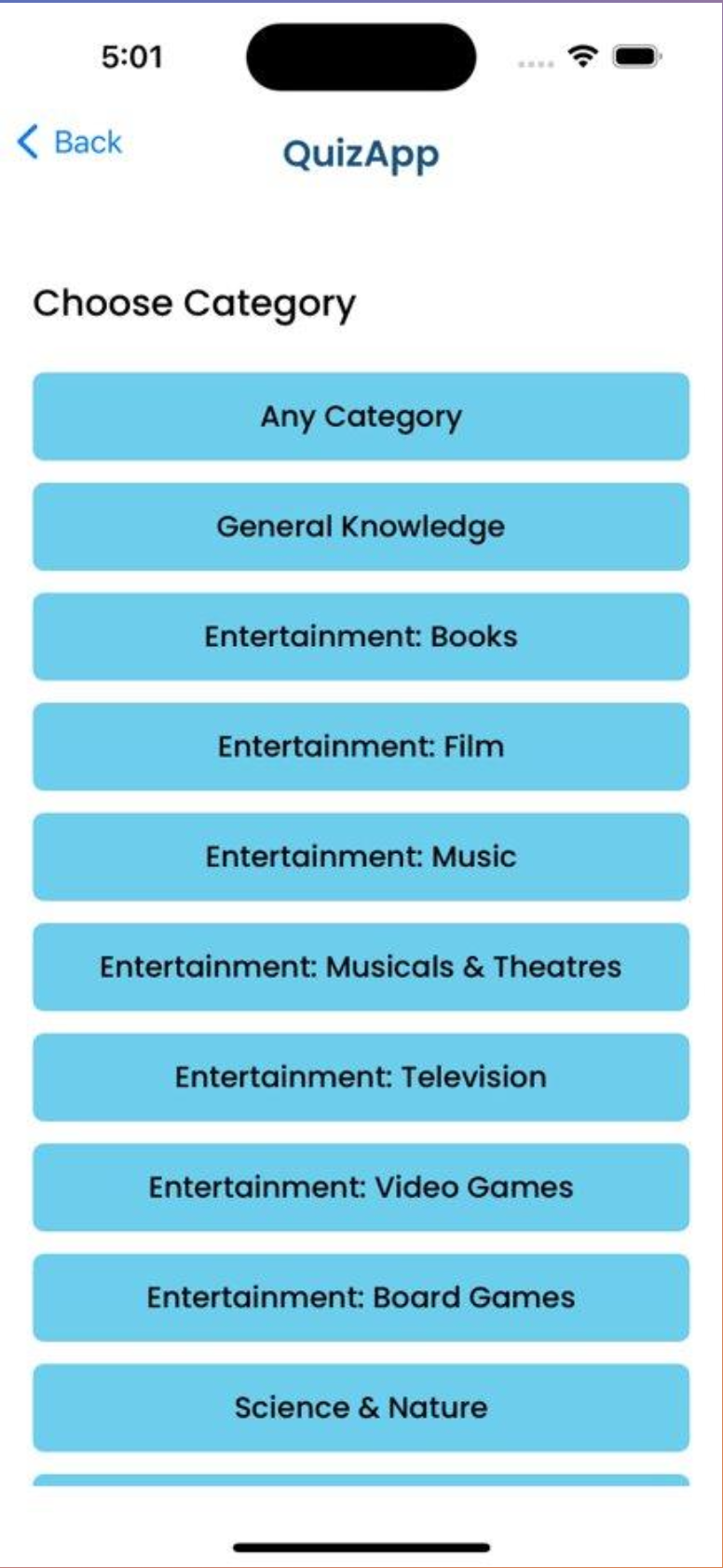 GitHub - TheBunyad/QuizApp