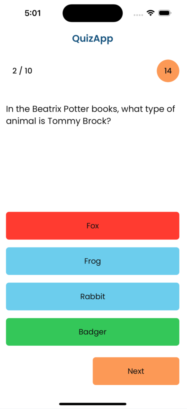 GitHub - TheBunyad/QuizApp
