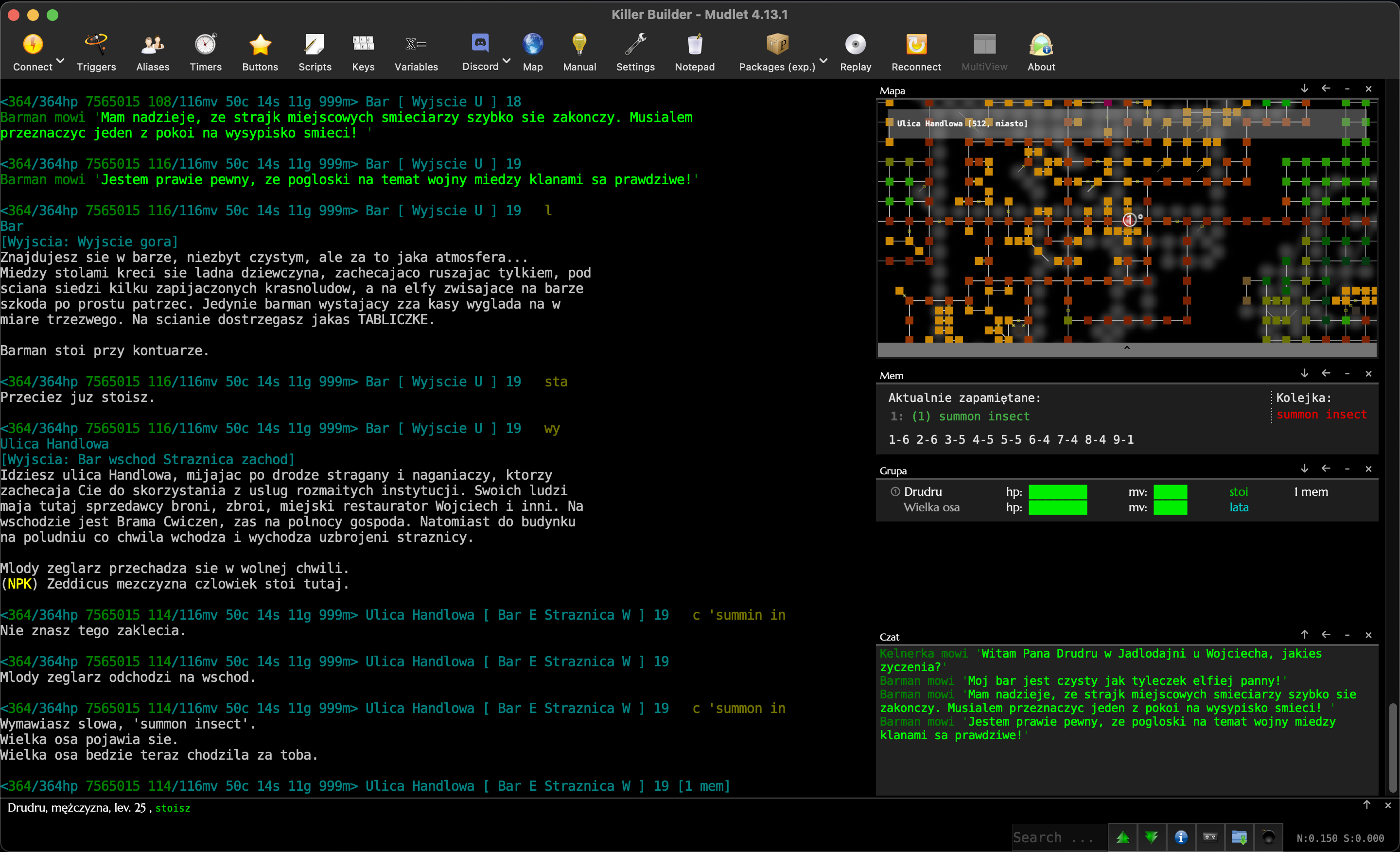 GitHub - KillerMUD-pl/MudletScripts: Mudlet scripts for Killer MUD text game