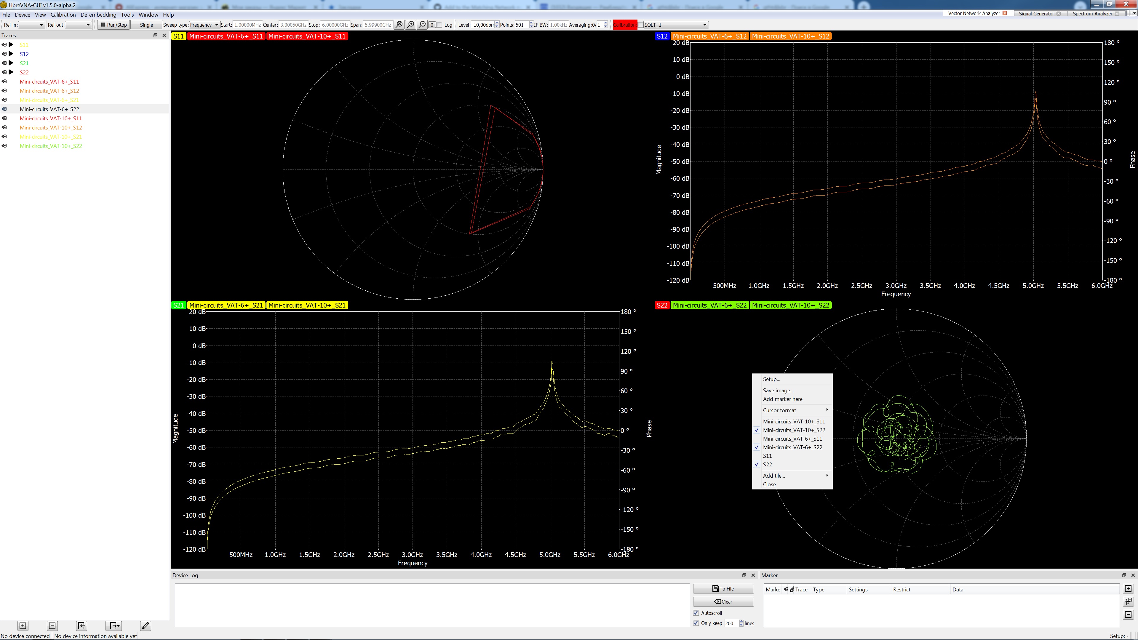 Add to the Matching Network menu the parallel defined in the touchstone file (s2p). · Issue #167 ...