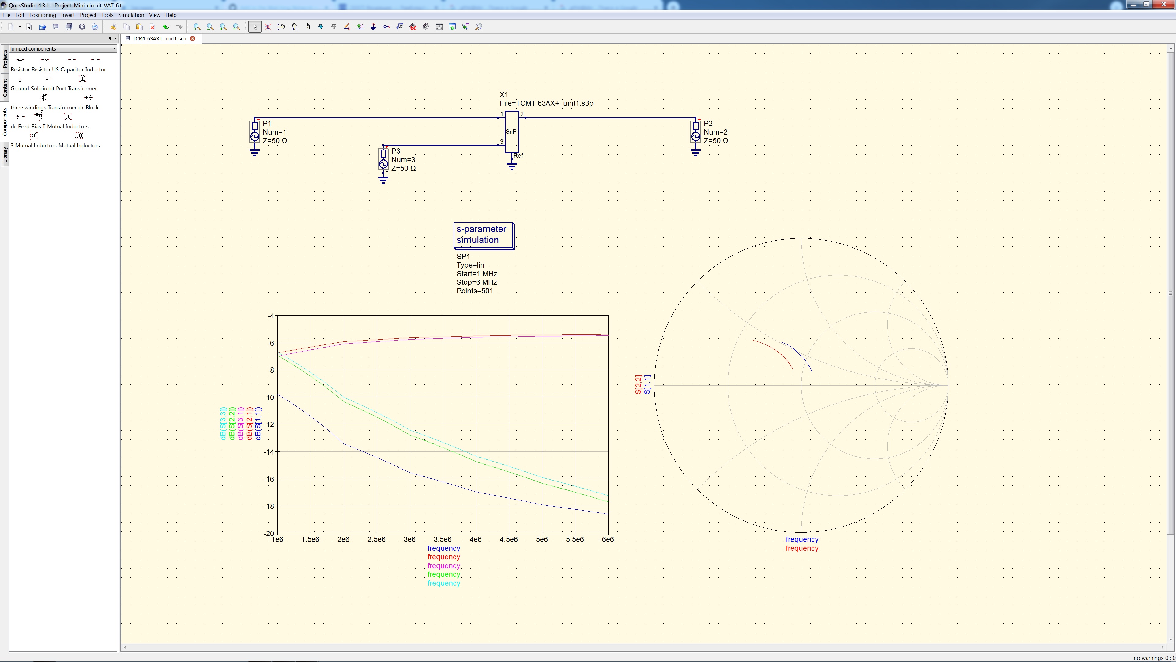 Add to the Matching Network menu the parallel defined in the touchstone file (s2p). · Issue #167 ...
