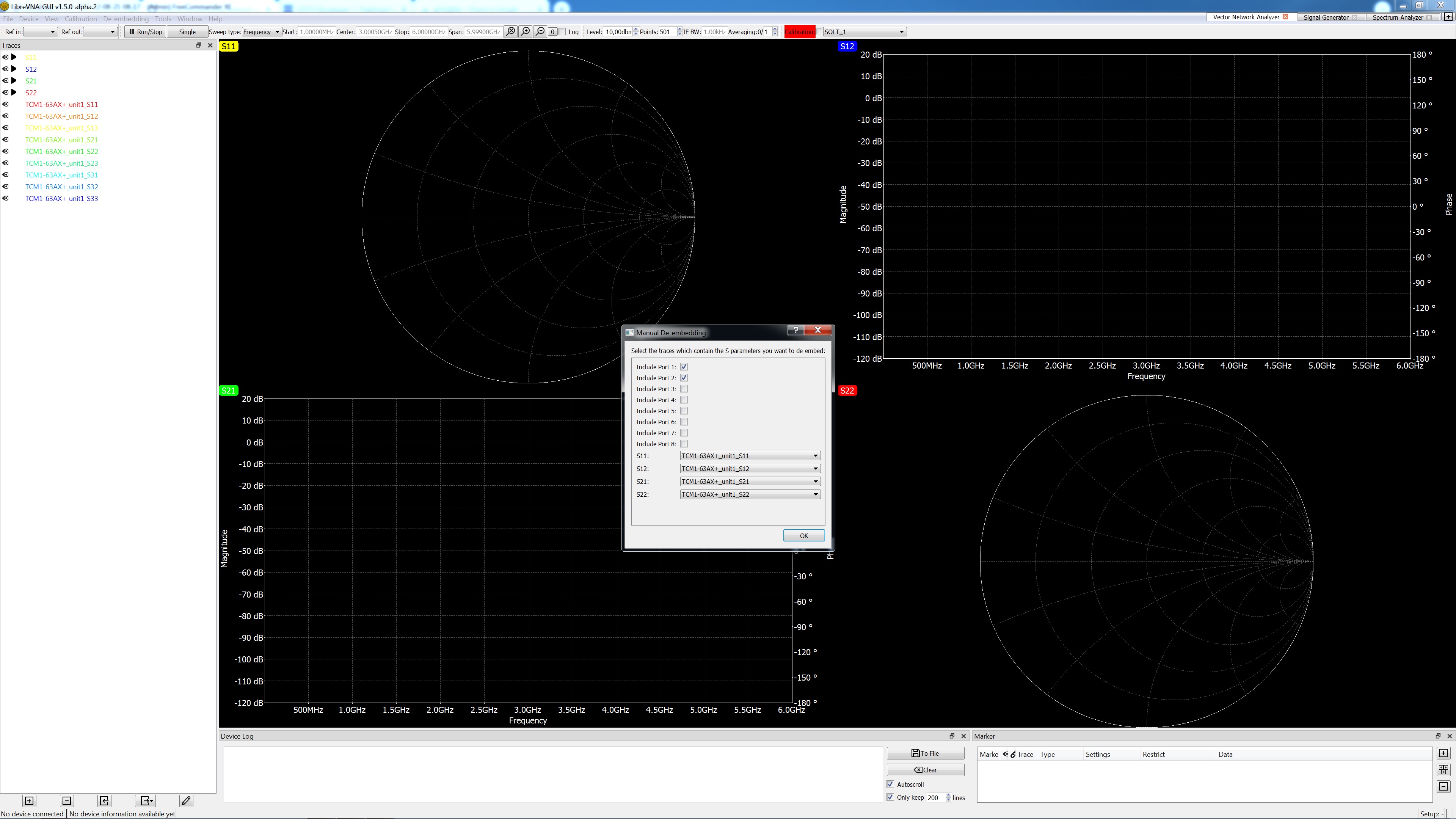 Add to the Matching Network menu the parallel defined in the touchstone file (s2p). · Issue #167 ...