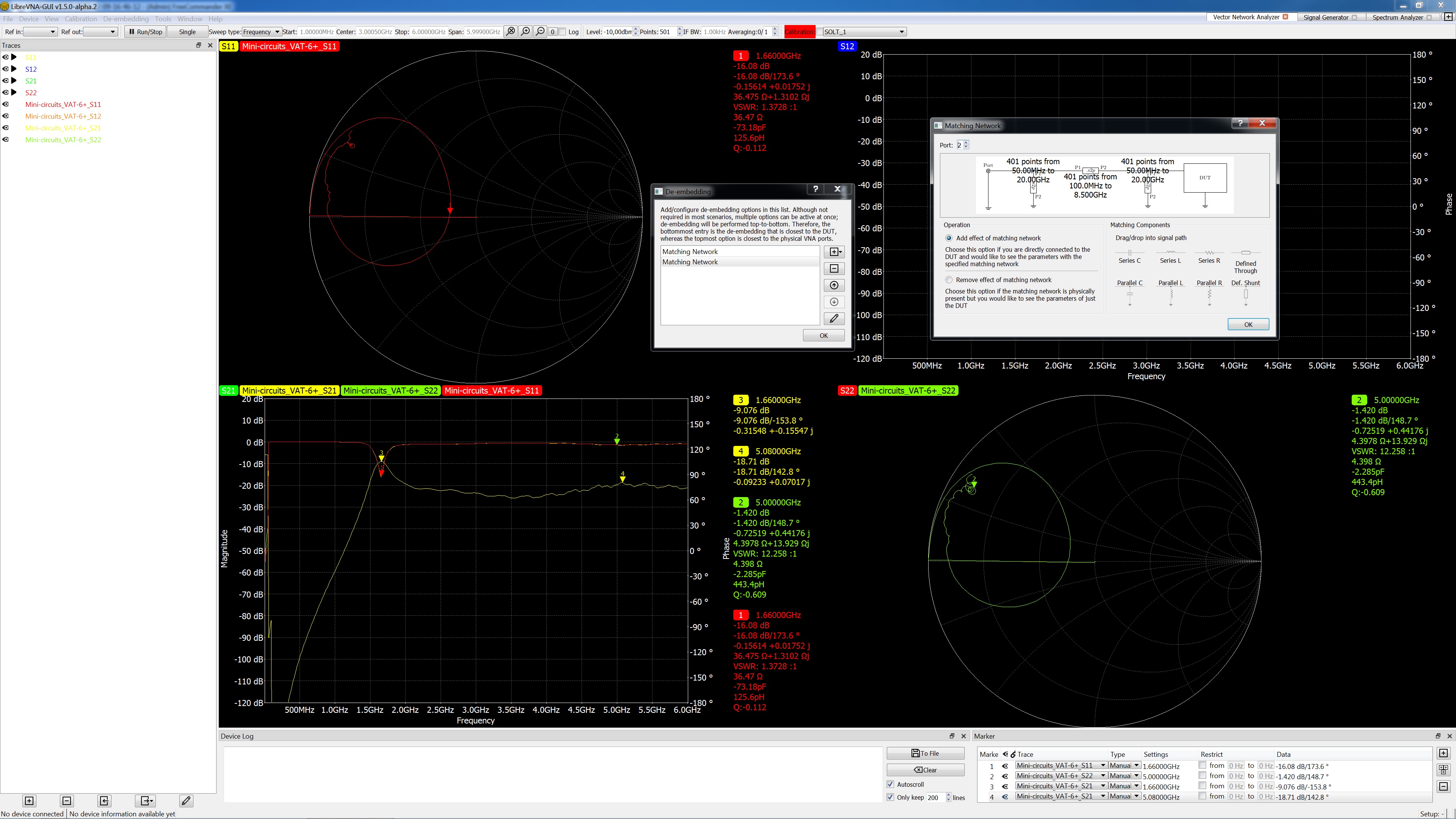 Add to the Matching Network menu the parallel defined in the touchstone file (s2p). · Issue #167 ...