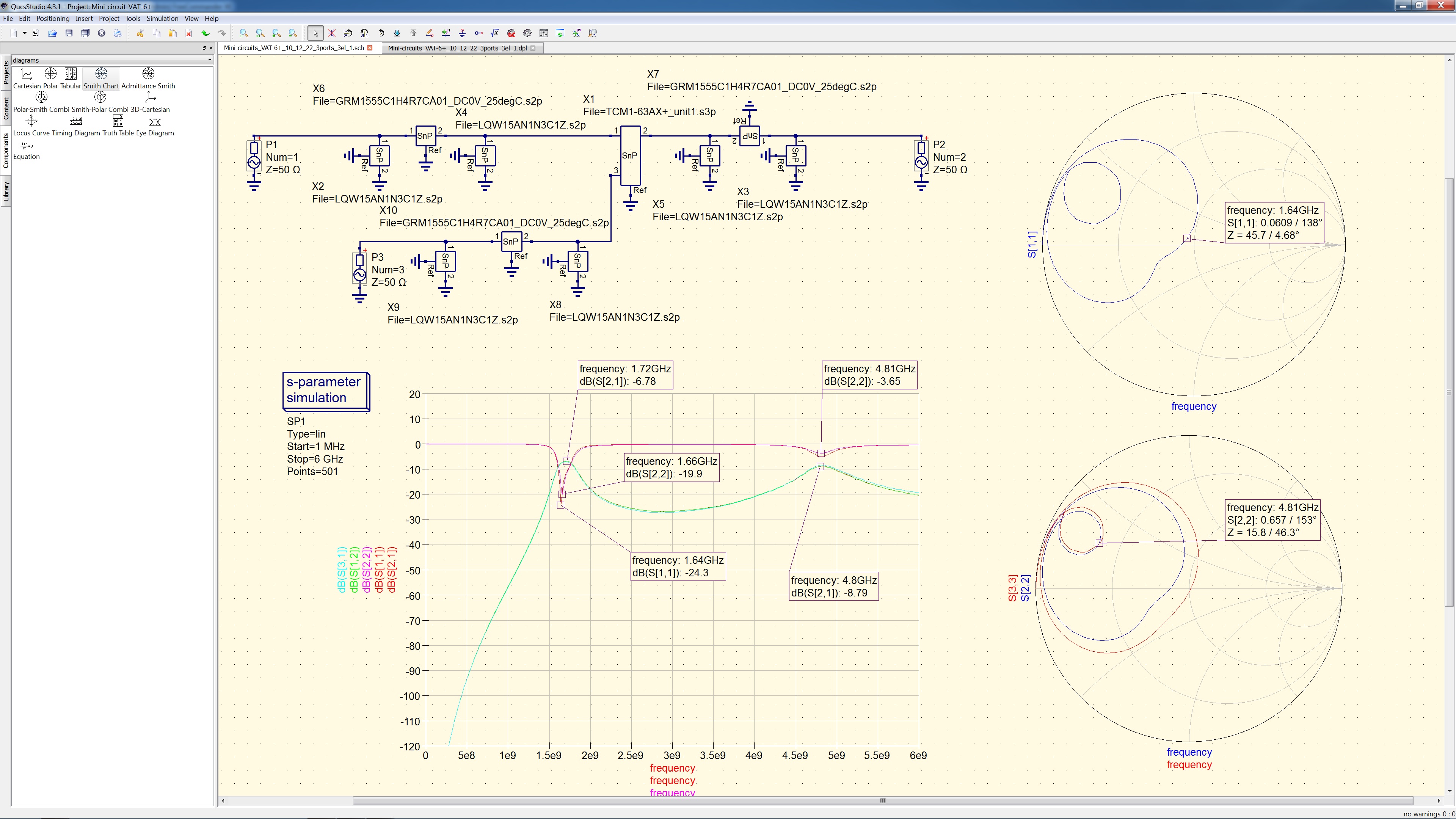 Add to the Matching Network menu the parallel defined in the touchstone file (s2p). · Issue #167 ...