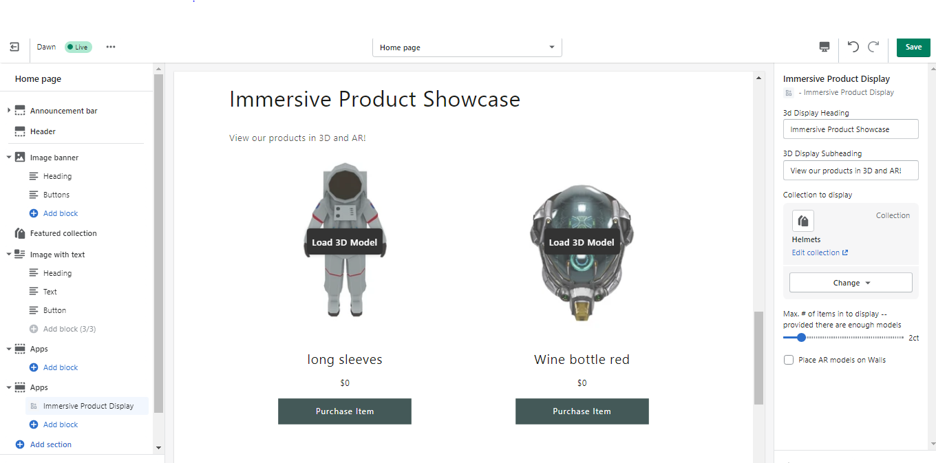 GitHub - brennan252/Immersive-Product-Display: XR/AR Shopify Theme App ...