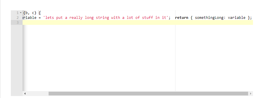 react-ace width=100% or auto won't show the full text if the size of the component is smaller ...
