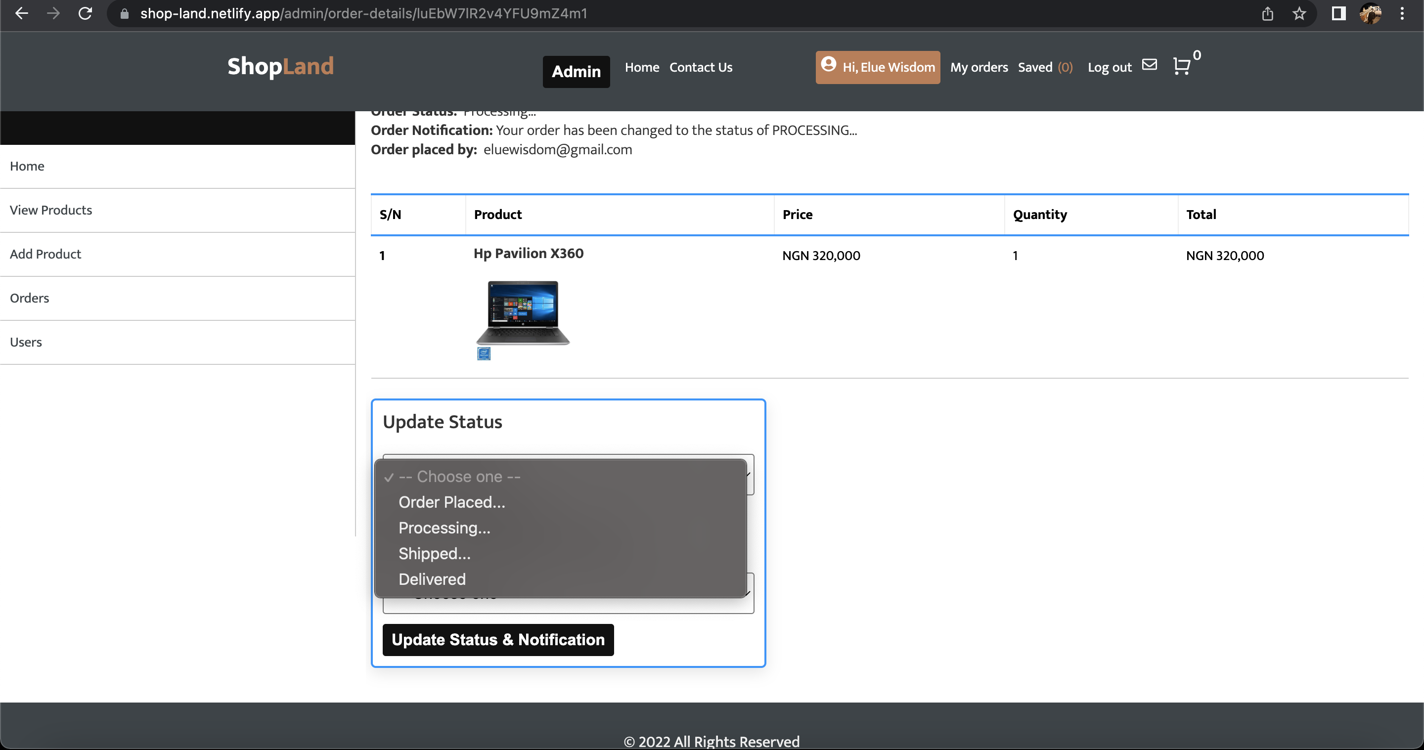 GitHub - Elue-dev/ShopLand