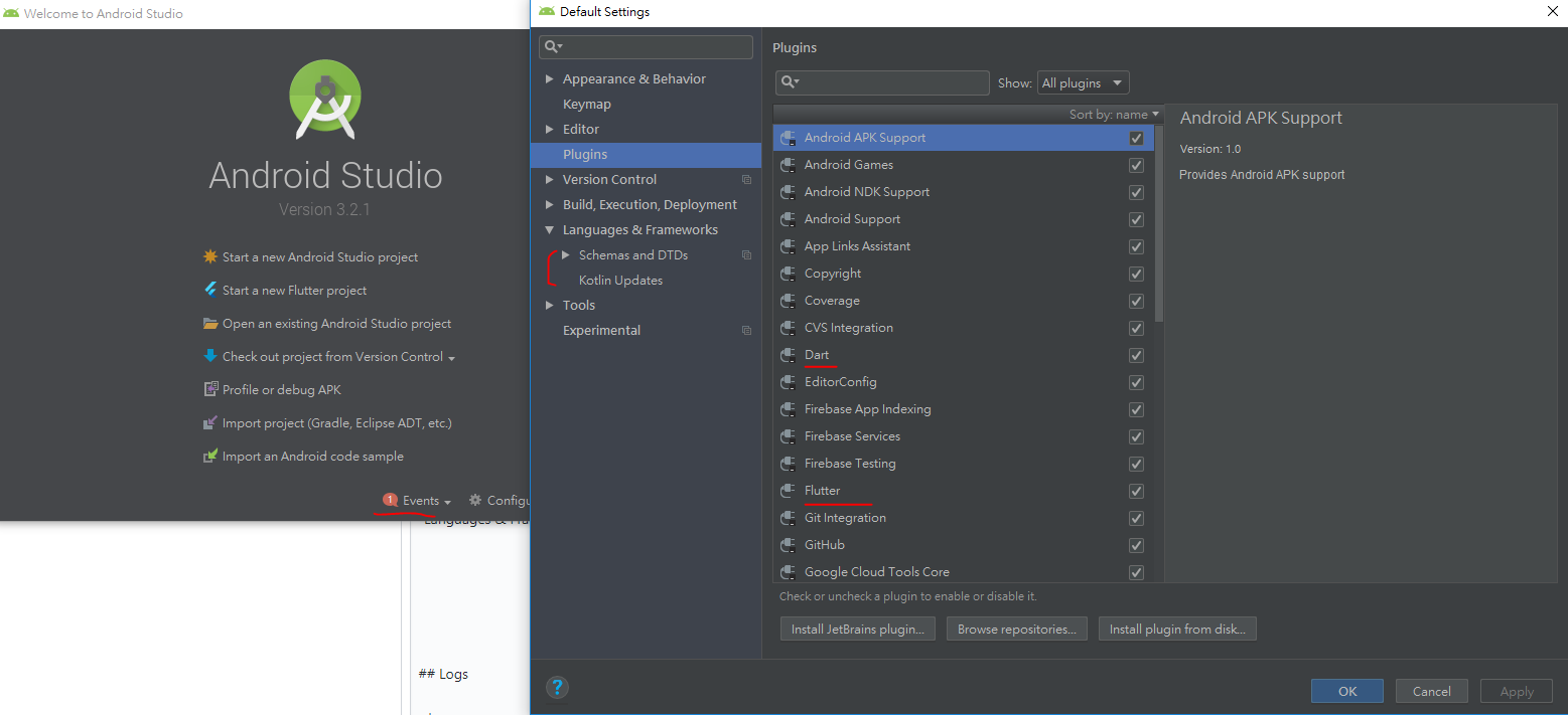 Google please help me !!! I can not create flutter project @ AS/VSCode GUI & flutter run crash ...