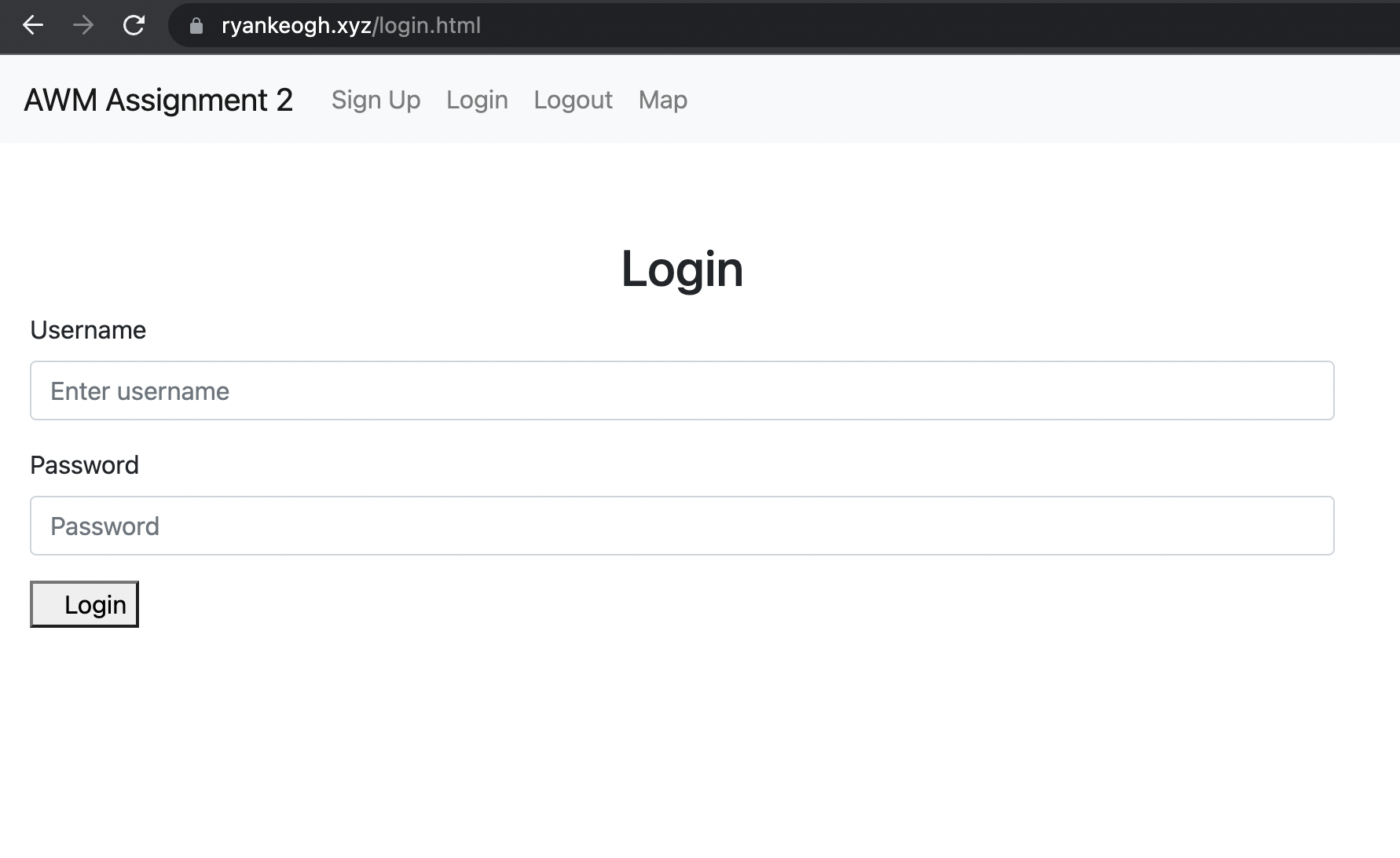 GitHub - ryankeogh01/AWM-Assignment2