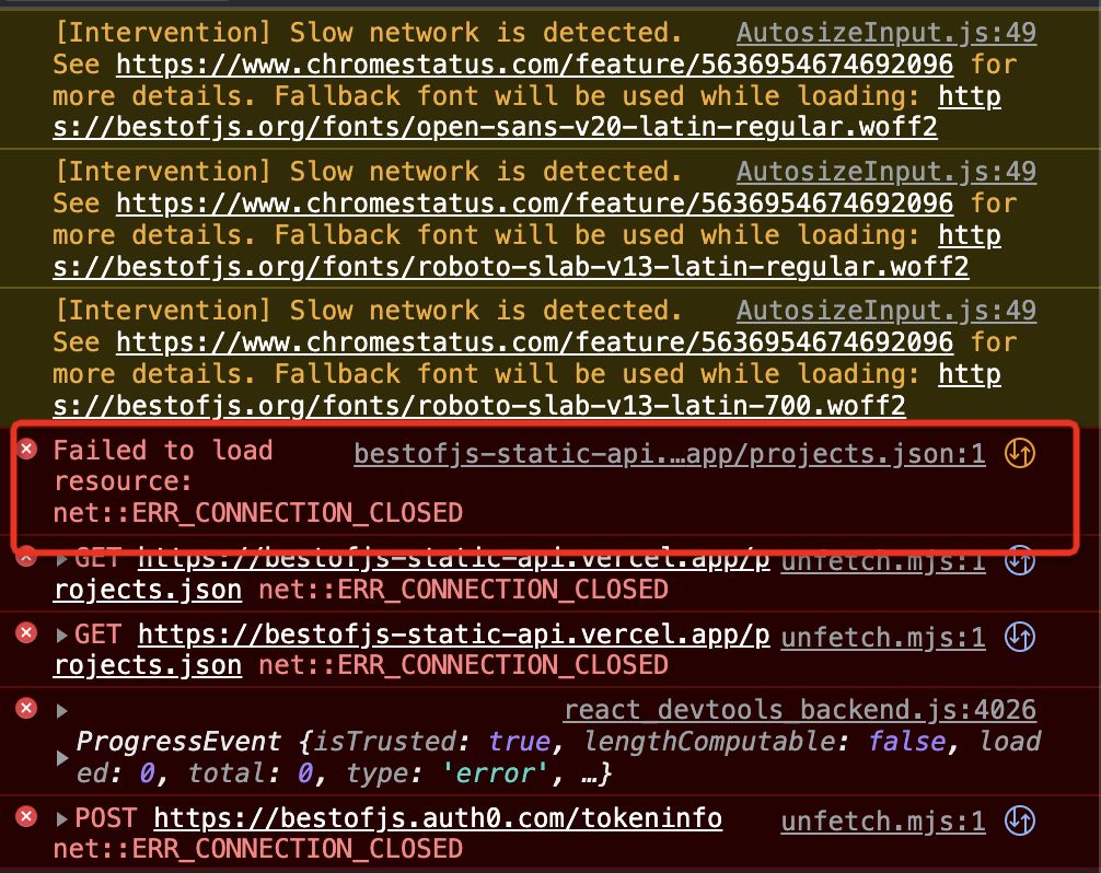 The Site Has Been Inaccessible · Issue 156 · Bestofjs Bestofjs · Github