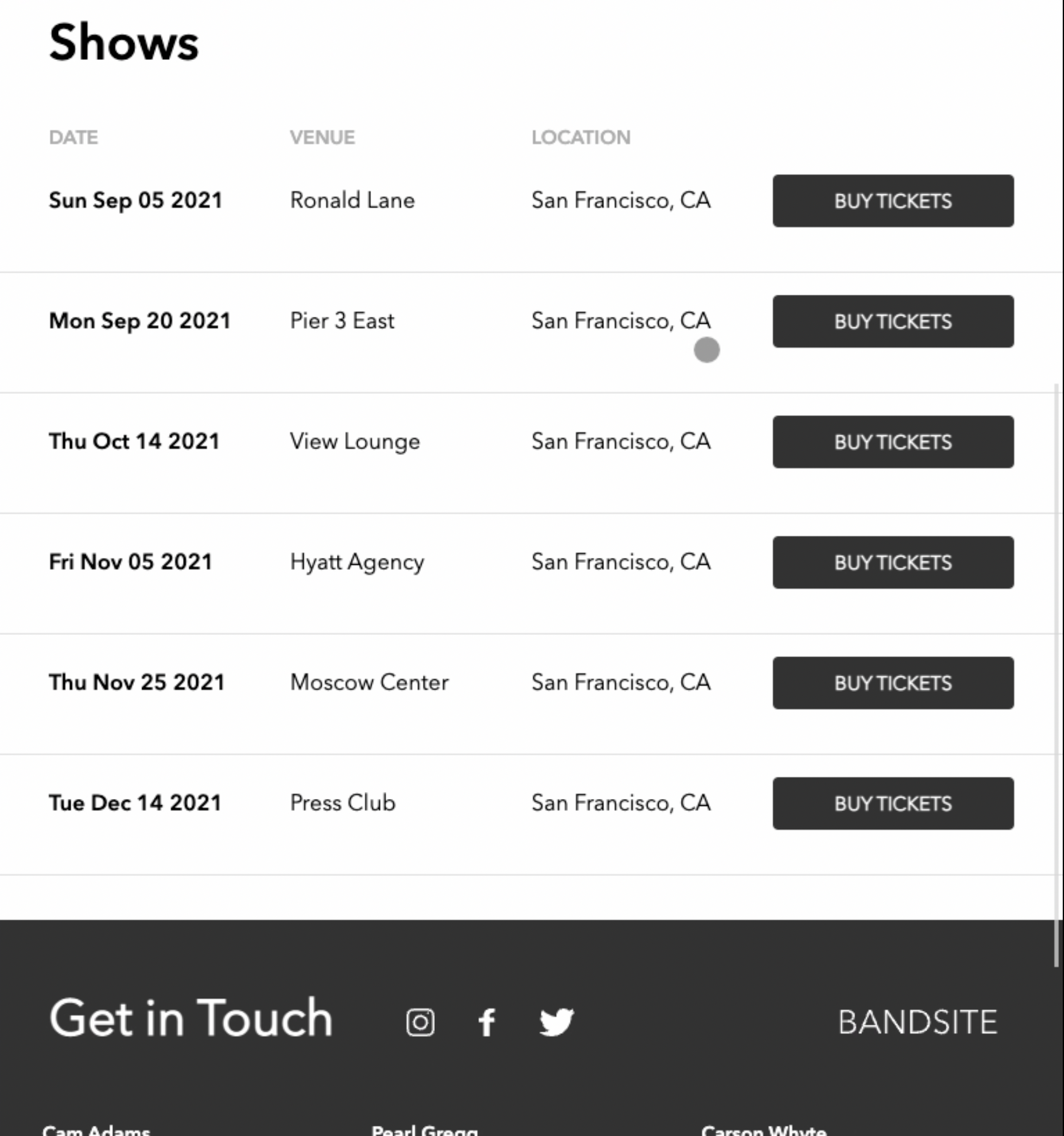 GitHub - Prgrssn/joshua-young-bandsite: 🎸 🎼 A bandsite created during the BrainStation bootcamp ...