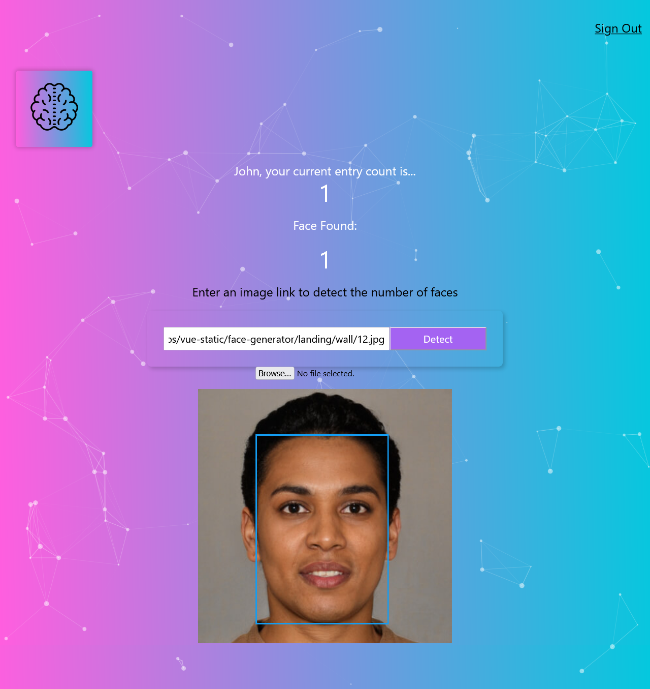 GitHub - RobertoRodriguezls2/facebrain: Interactive website