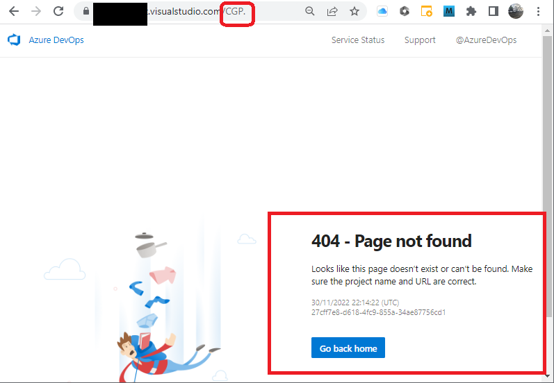 Scm Tfvc Unable To Annotate The Project Exception Tf30063 You Are Not Authorized To Access 