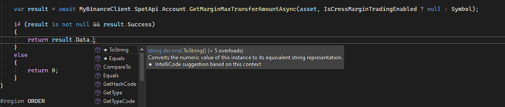 Bug in GetMarginMaxTransferAmountAsync · Issue #1114 · JKorf/Binance.Net · GitHub