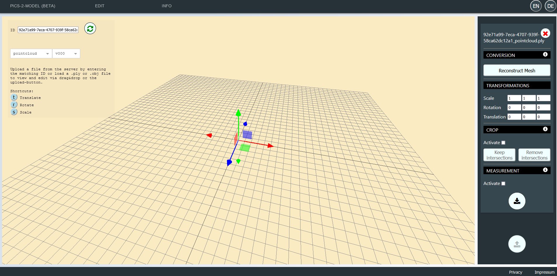 Abort Job (API Endpunkt und FE button) · Issue #59 · ErlerPhilipp/Pix2Model · GitHub