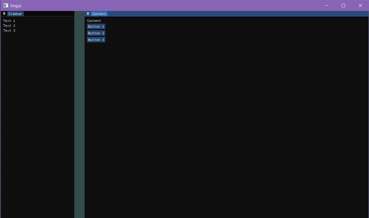 How do I make the second window fill the rest of the dockspace? · Issue #6209 · ocornut/imgui ...