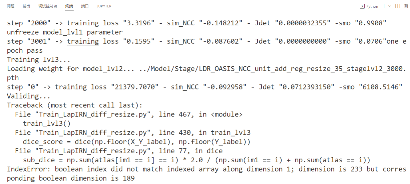 boolear index error · Issue #14 · cwmok/LapIRN · GitHub