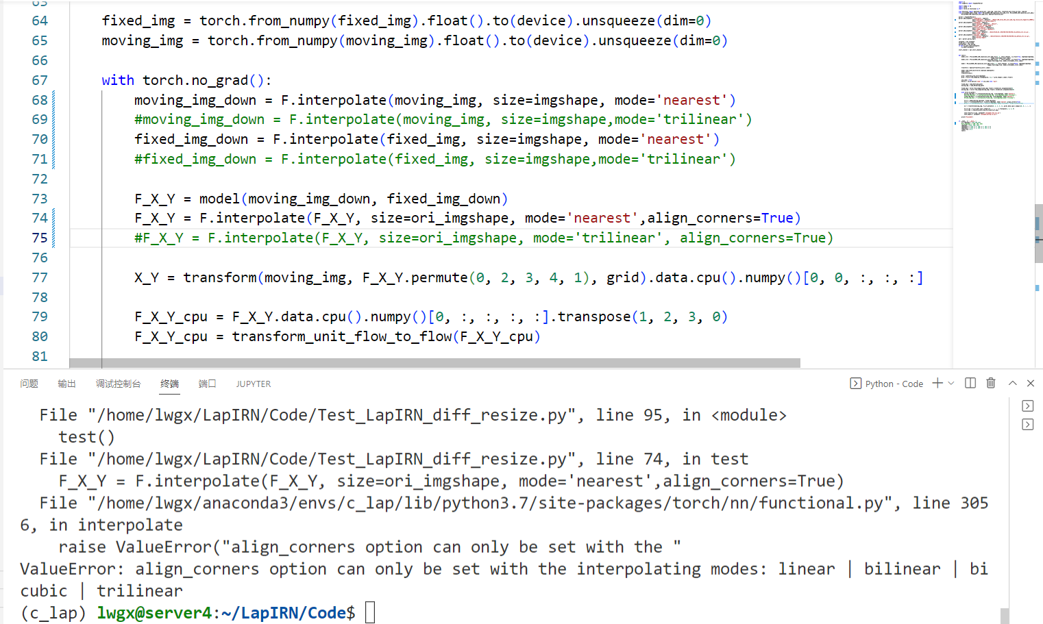 boolear index error · Issue #14 · cwmok/LapIRN · GitHub