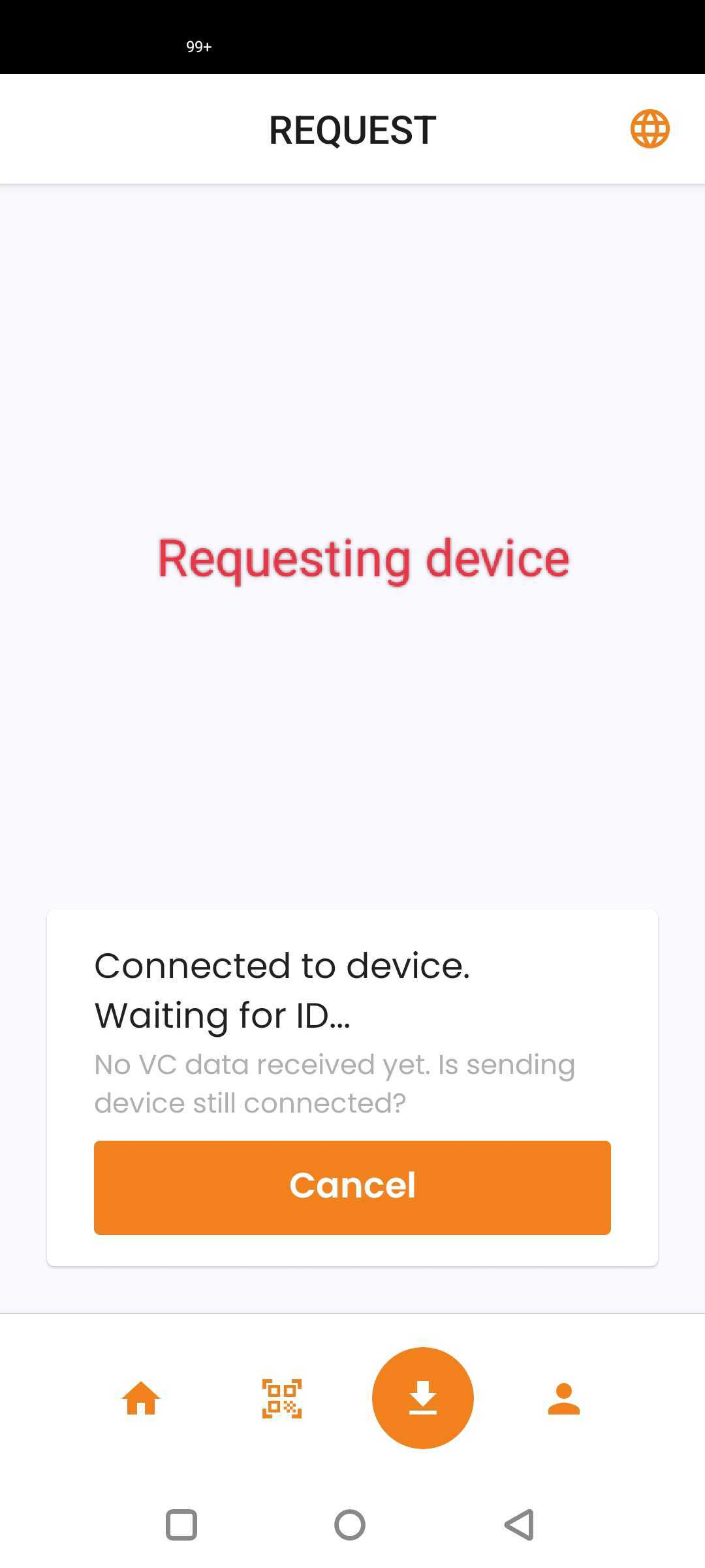 Rejection of VC request by sharing device should be notified to requesting device. · Issue #222 ...