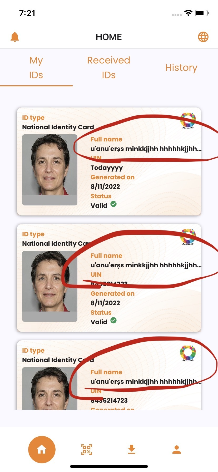 VC detailed layout is not ocupying the spaces properly · Issue #232 · mosip/inji-wallet · GitHub