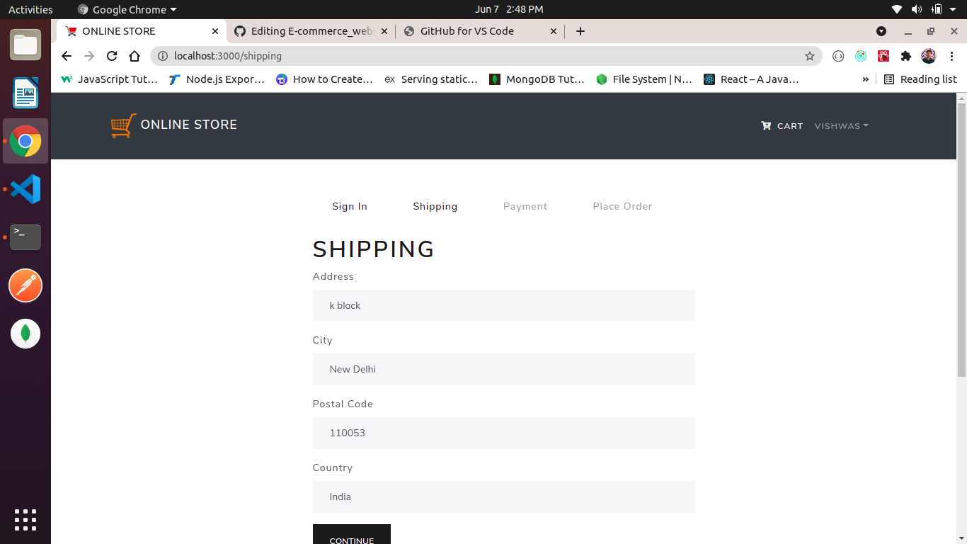 GitHub - isVishwas/E-commerce_website_using_MERN: This is e-commerce website built on ReactJs ...