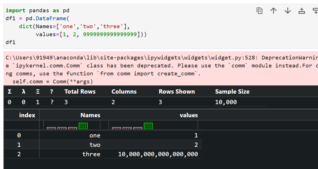 integer value 99999999999999999999999 is taken as 10,000,000,000,000,000,000,000 · Issue #72 ...