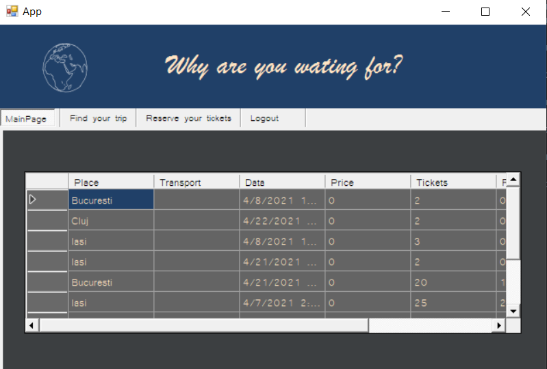 GitHub - magdamargineanu/MPP-TourismAgency: Aplicatie Client server ce ...