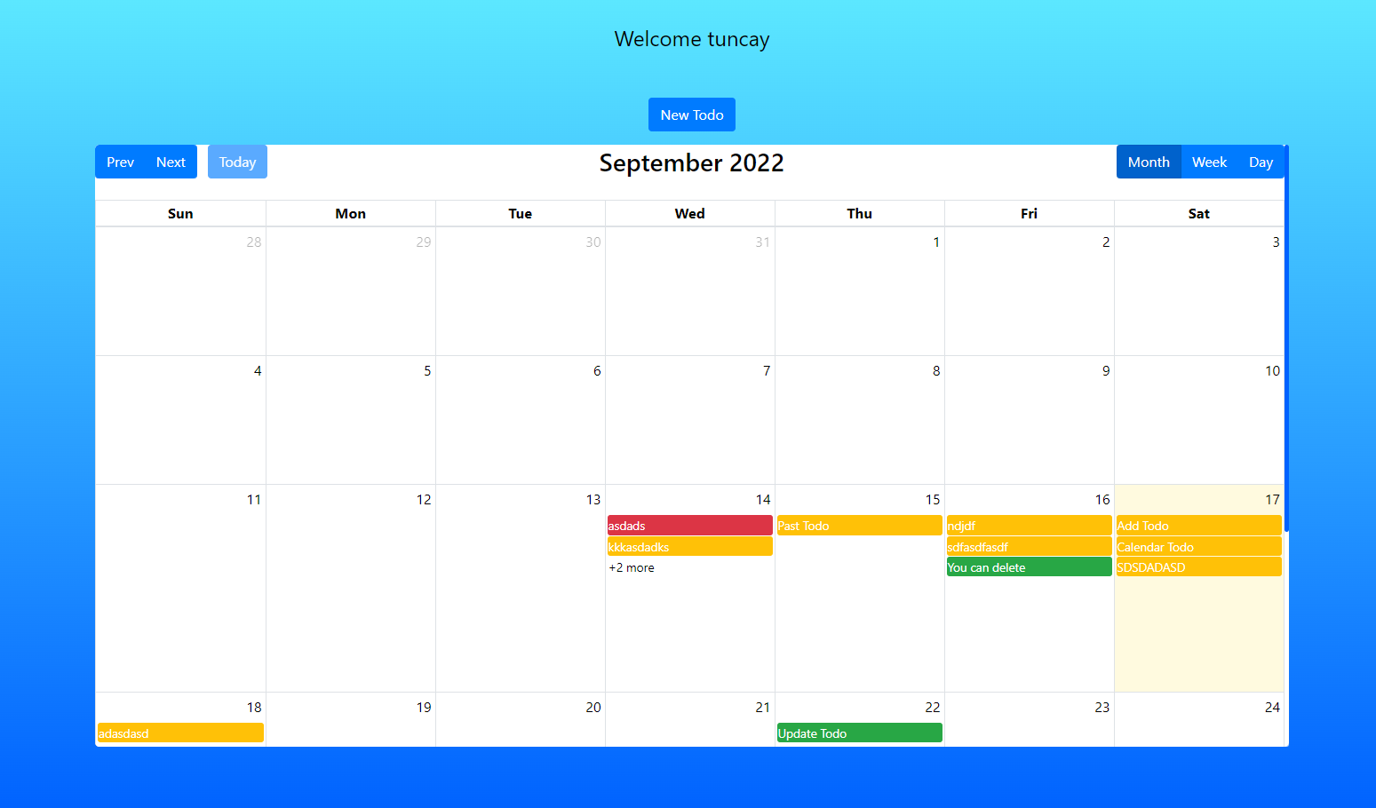 GitHub - tekmez/CalendarTodo