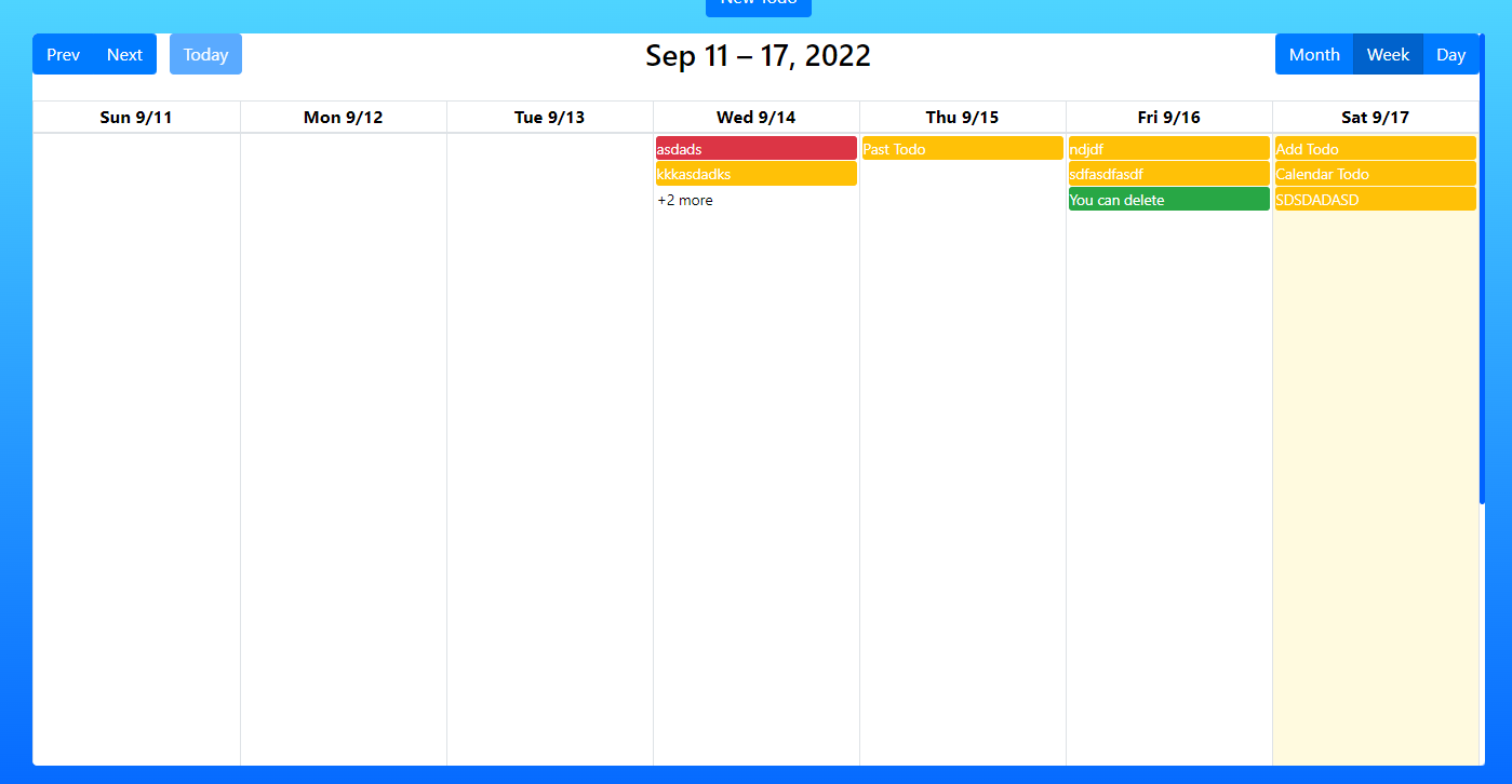 GitHub - tekmez/CalendarTodo