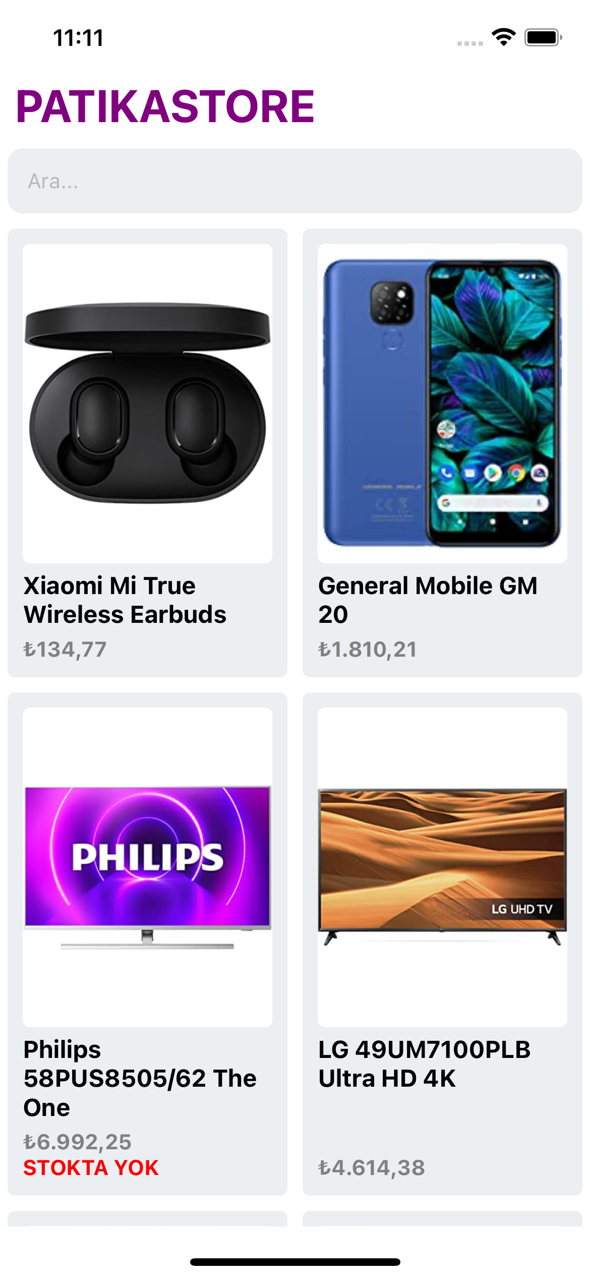 GitHub - tekmez/patikaStore