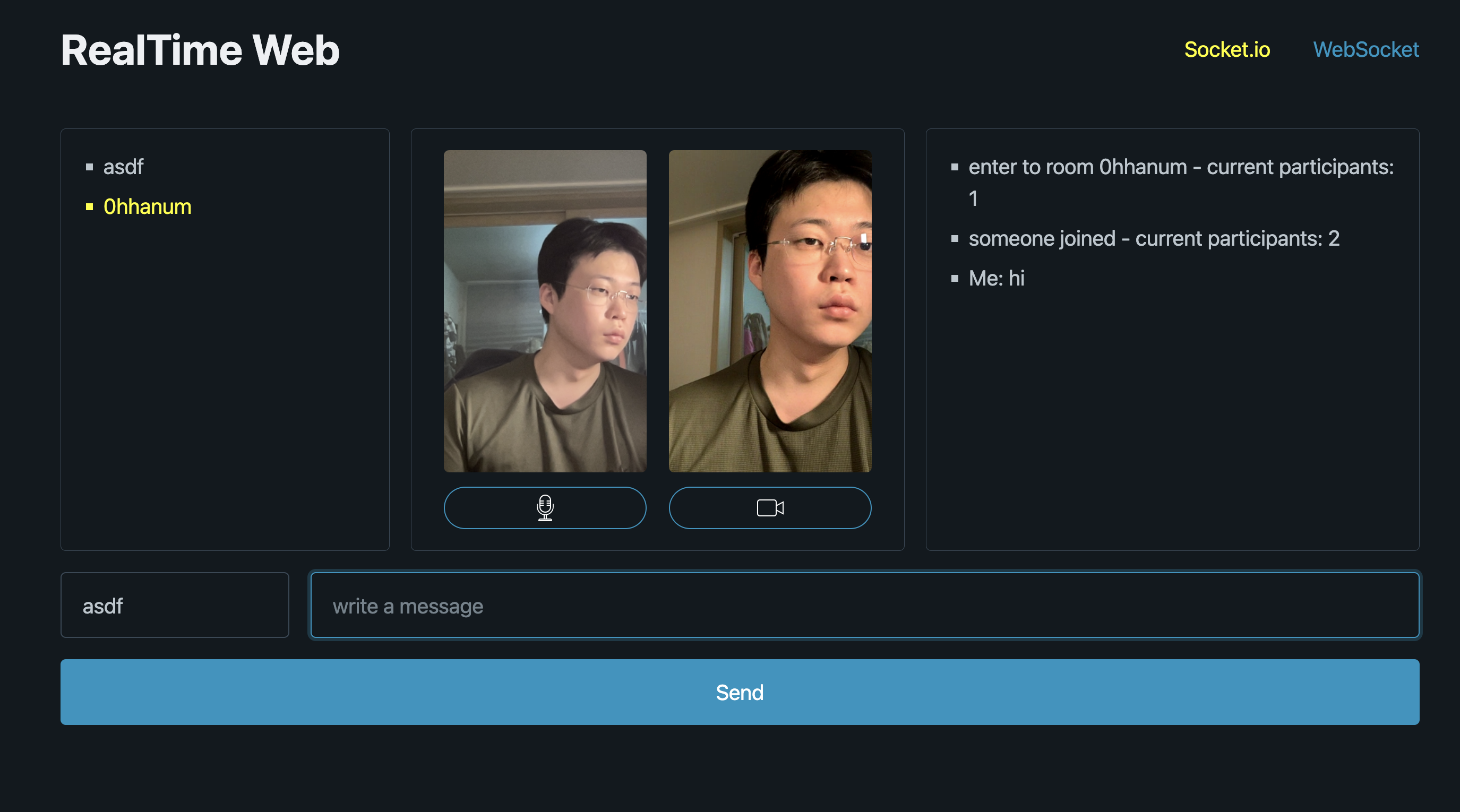 GitHub - 0hhanum/websocket: [Socket.io, WebRTC] Realtime chat