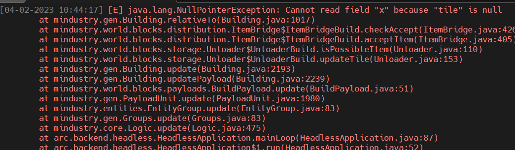 Itembridge Crash · Issue 8463 · Anukenmindustry · Github 