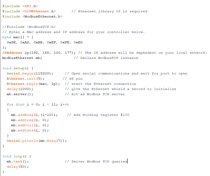 Modbustcp Ethernet Esp32 On Enc28j60 · Issue 103 · Emelianovmodbus Esp8266 · Github