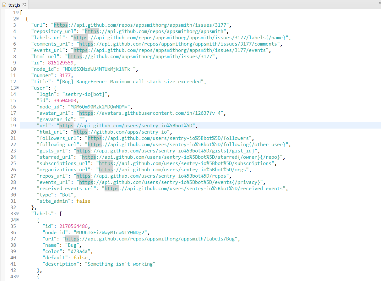 [Feature]:Highlight keyword reoccurrence on JS editor · Issue #9330 · appsmithorg/appsmith · GitHub