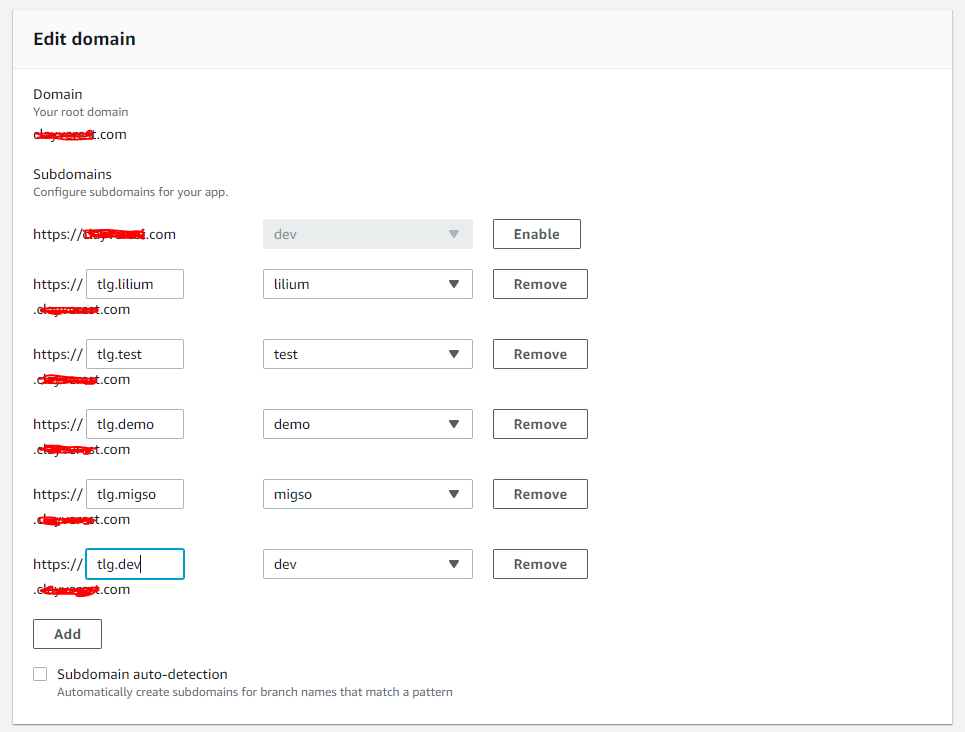 How to set a sub sub-domain in the Domain management console · Issue #2659 · aws-amplify/amplify ...