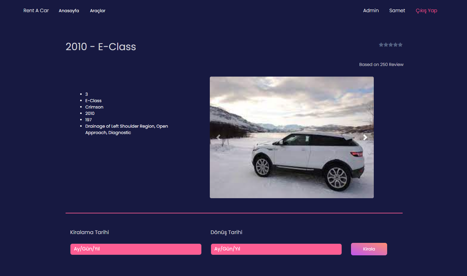 GitHub - samettunay/rent-a-car-frontend-with-angular: Engin Demiroğ Yazılım Geliştirici ...