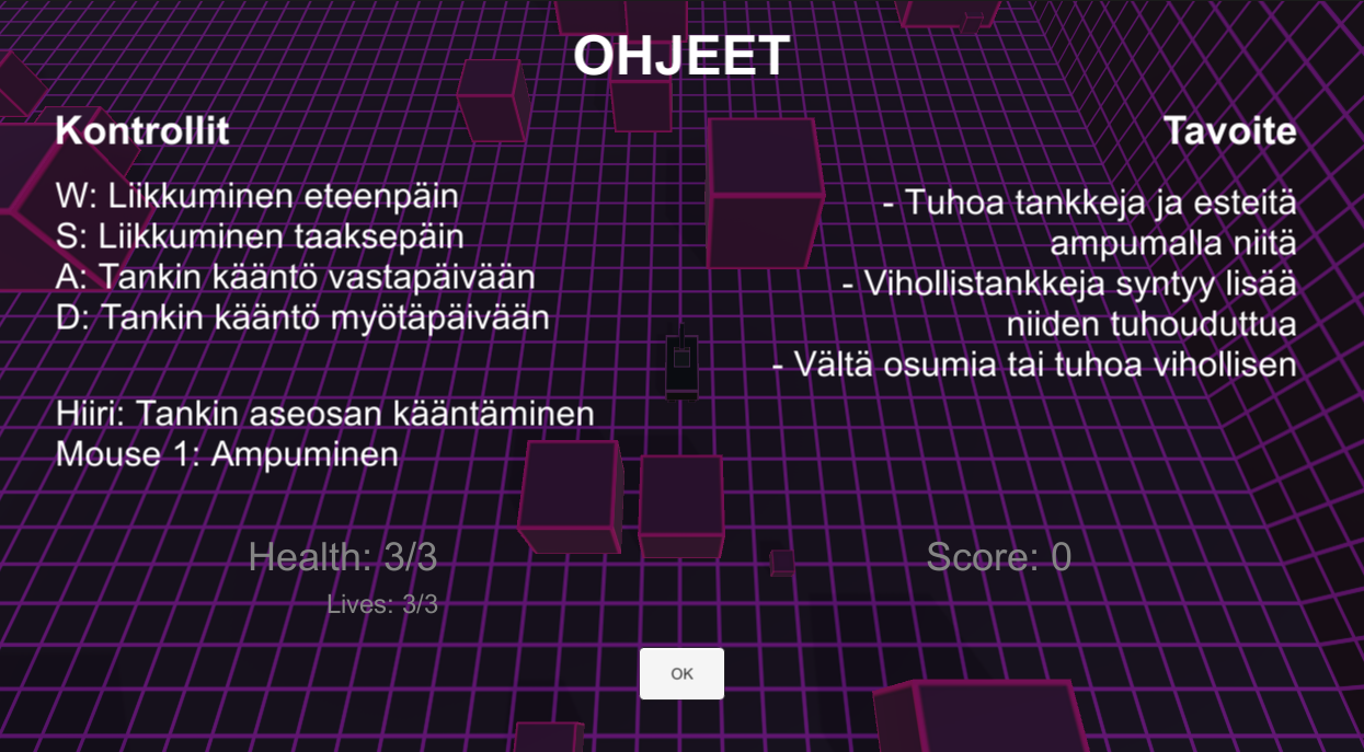 GitHub - peralammikko/Tankkipeli: LUT - Peliohjelmoinnin alkeet Unitylla (avoin kurssi, kesä 2022)