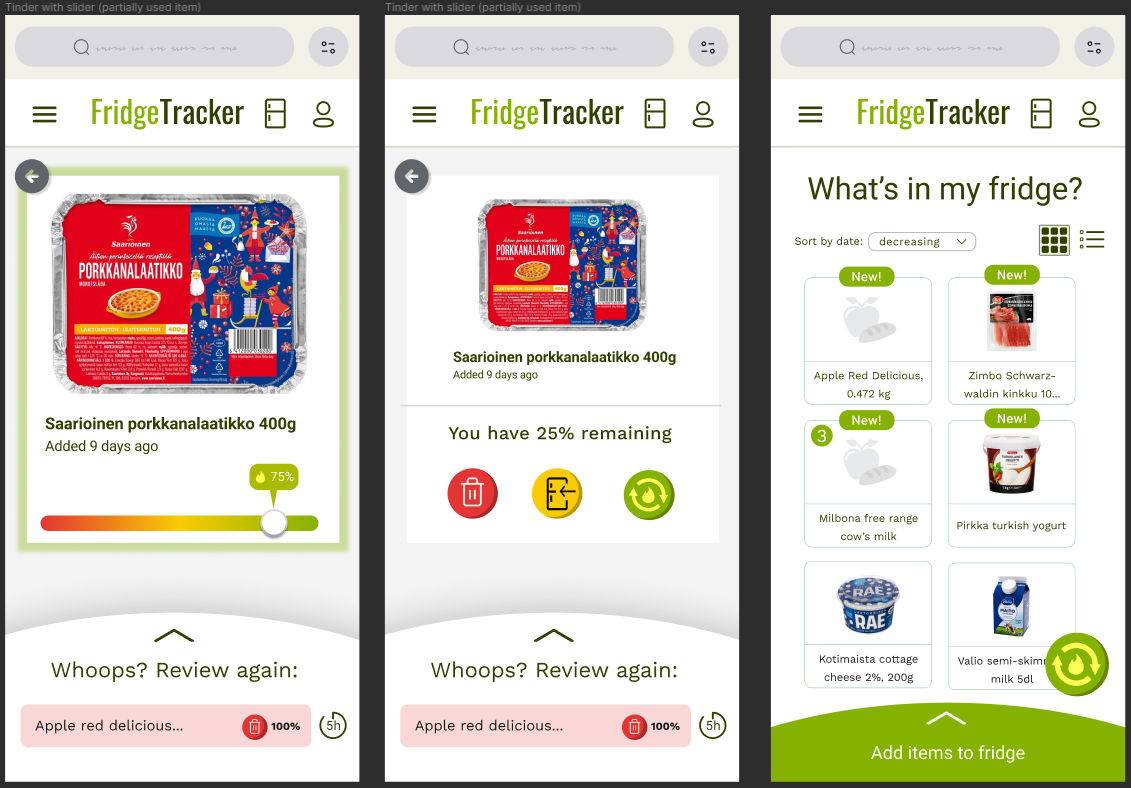 GitHub - peralammikko/FridgeTinder: Course project for HTI.110-2022-2023-1 Human-Technology ...
