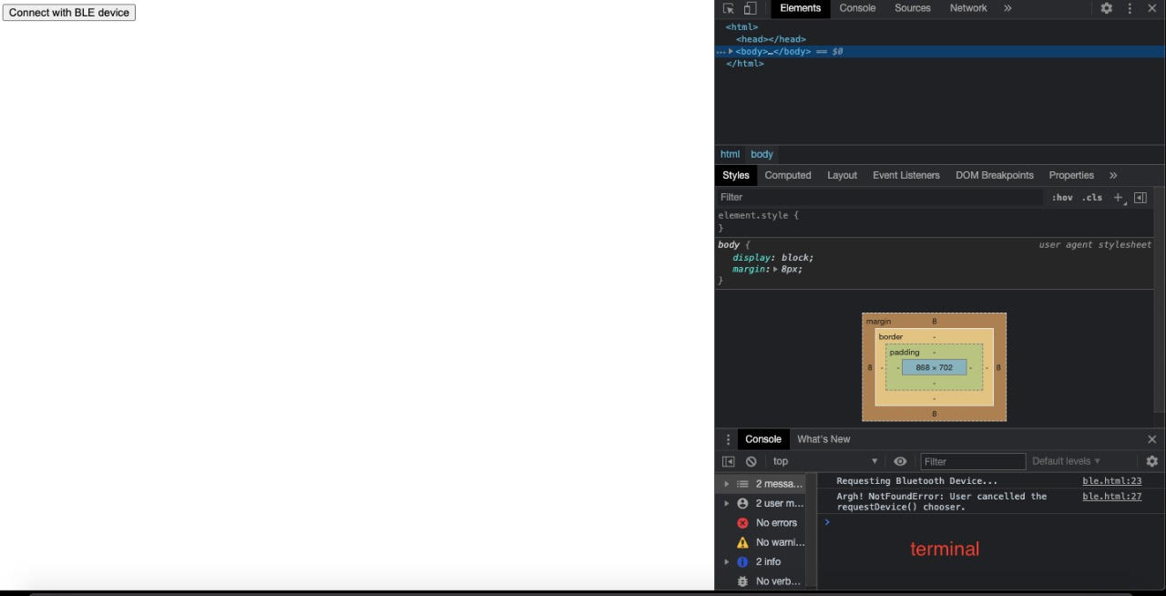 GitHub - Anirudh-K16/BLE_ComputerNetwork-Project: Javascript to ping BLE enabled devices