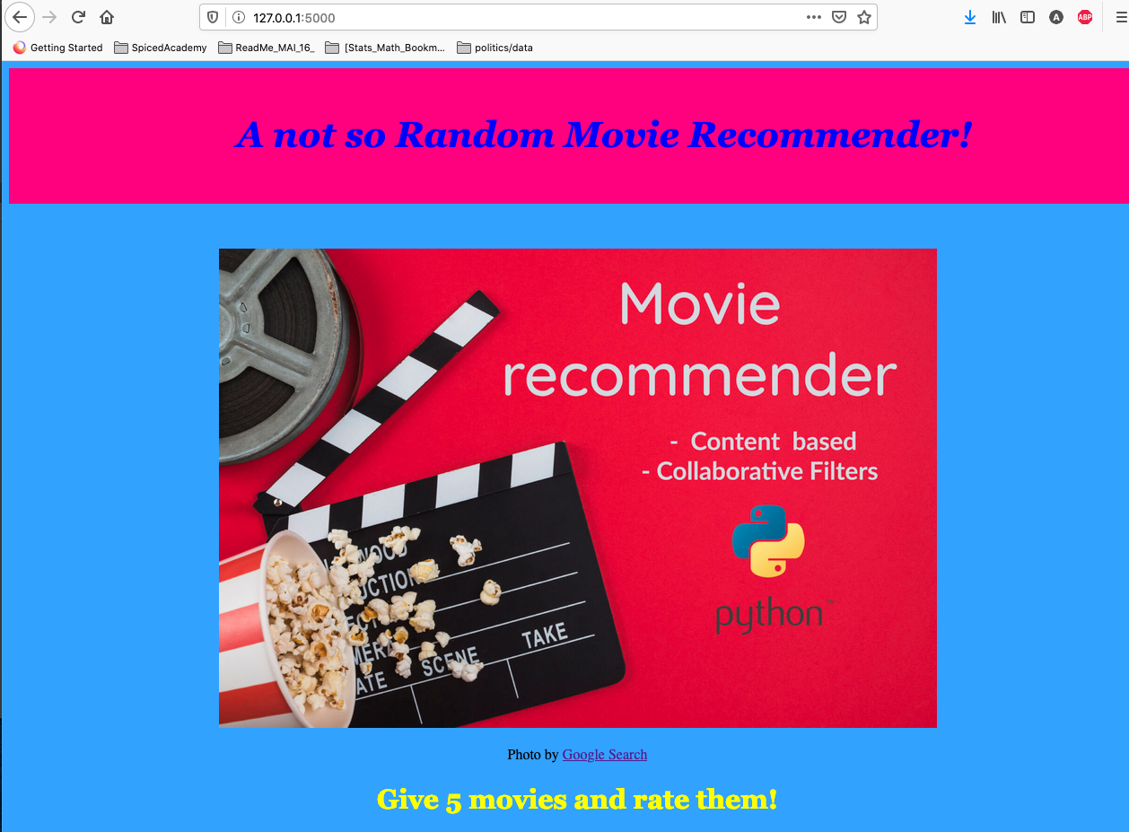 GitHub - Lalenia/Film-Recommender: Film-Recommender A web-based film ...
