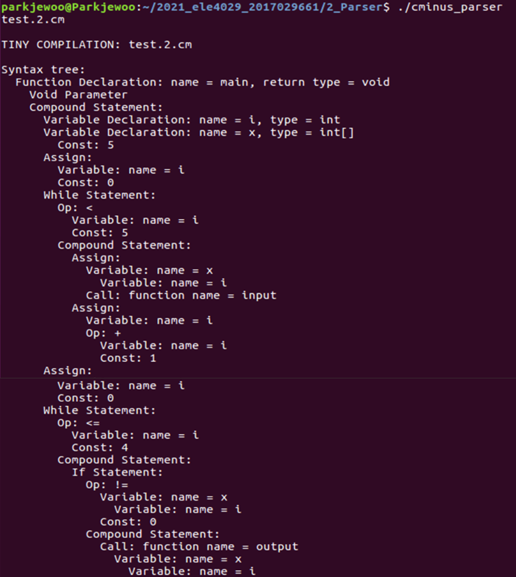GitHub - zeunala/C-Minus: 컴파일러 수업 프로젝트(C-Minus 컴파일러 구현)