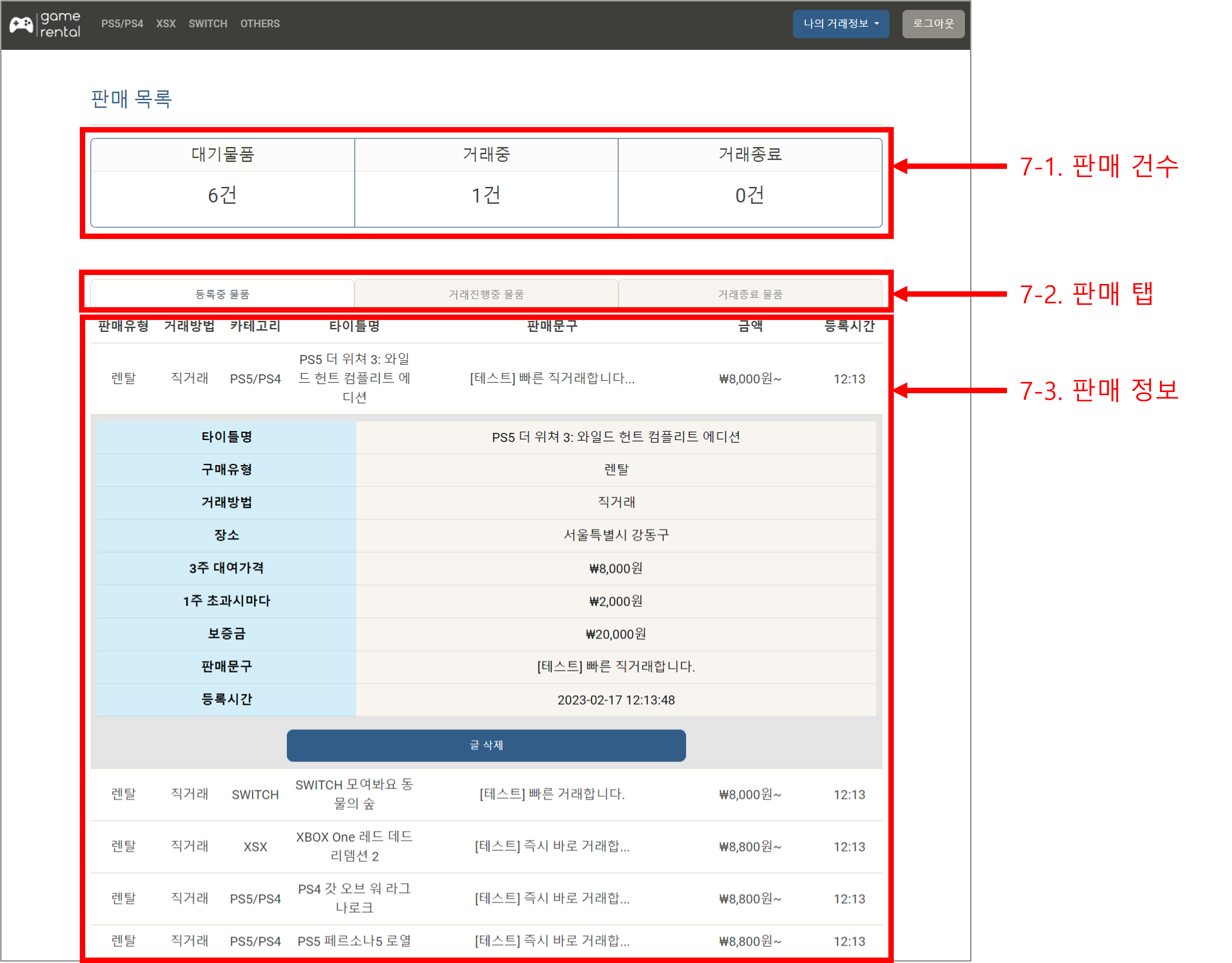 GitHub - zeunala/GameRentalMarket: 스프링부트를 이용한 개인간 게임대여 사이트 프로젝트