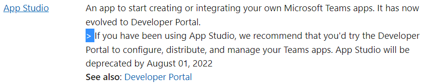 [Doc Bash] Missing Hyperlinks · Issue #6504 · MicrosoftDocs/msteams-docs · GitHub