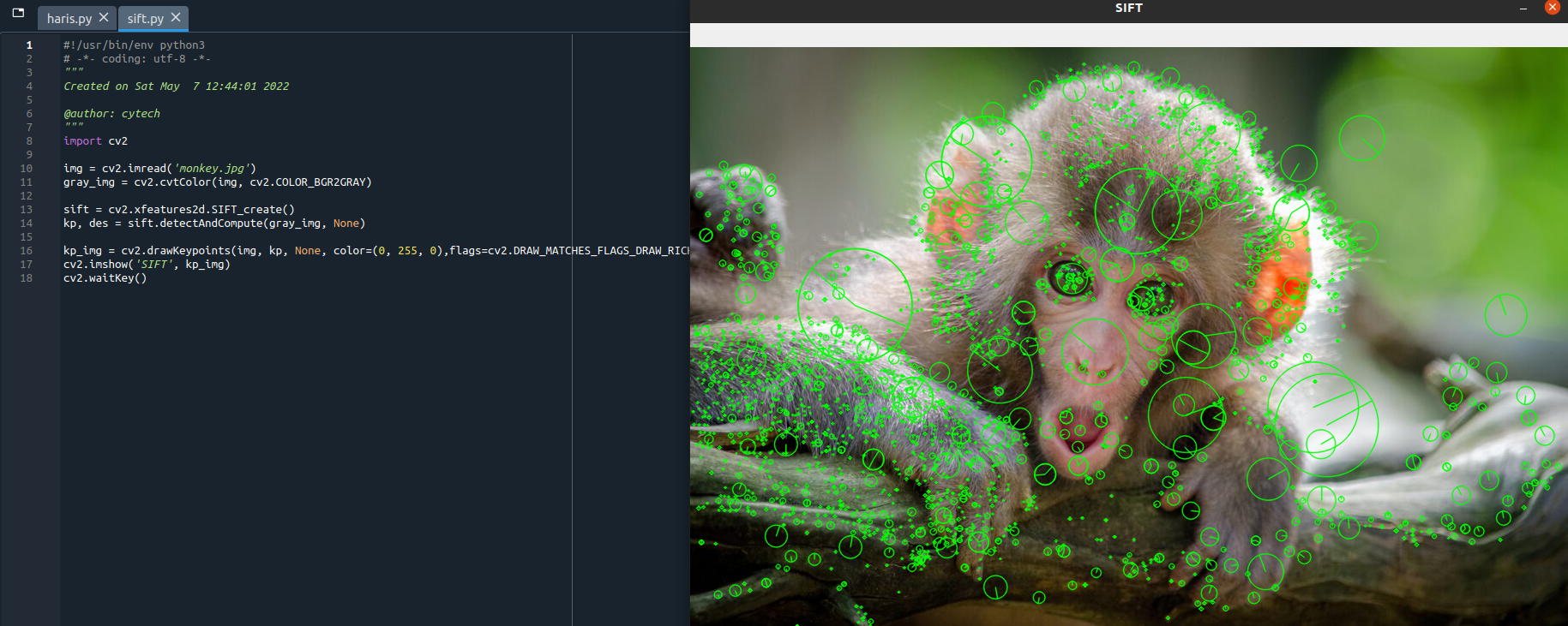 GitHub - ManoahABENZOAR/FeaturesDetection-Matching
