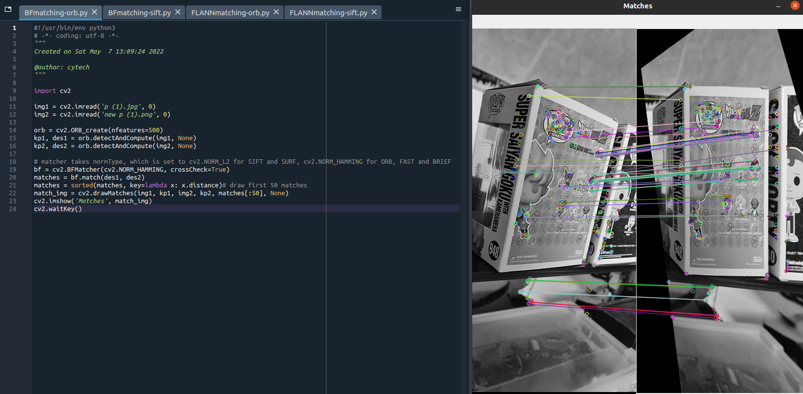 GitHub - ManoahABENZOAR/FeaturesDetection-Matching
