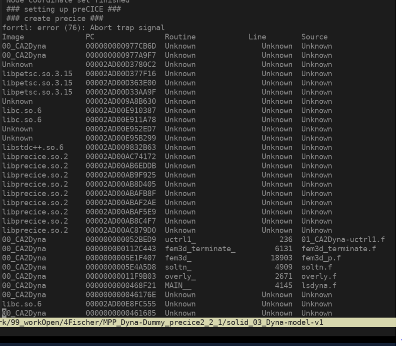 preCICE crashing during initialization · Issue #1041 · precice/precice ... preCICE crashing during initialization · Issue #1041 · precice/precice ...
