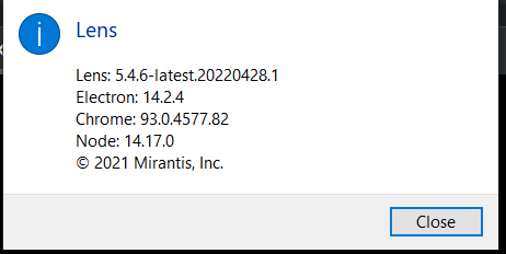 Can't connect to any pod's shell on windows 10 · Issue #5563 · lensapp ...