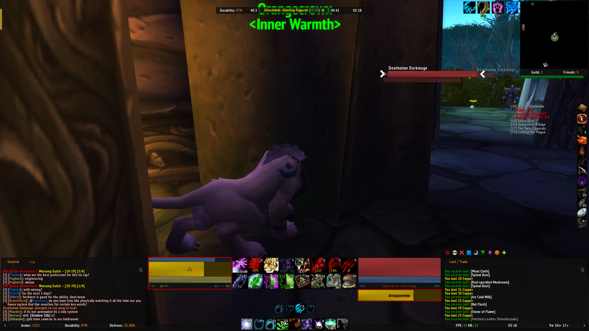 [BUG] Line of Sight Issue in the Ghostlands [40.20|49.30] · Issue #486 · chromiecraft ...