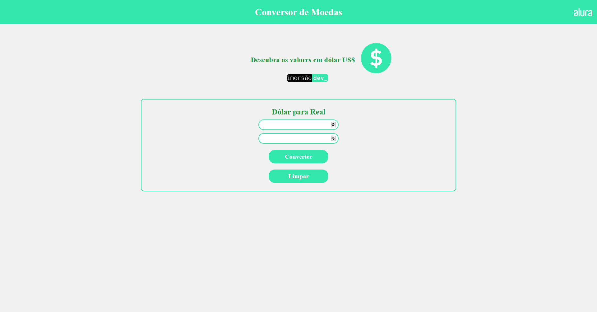 GitHub - Guilherme-Boves/Conversor-de-Dolar-para-Real: Conversor de moedas em HTML, CSS e JavaScript